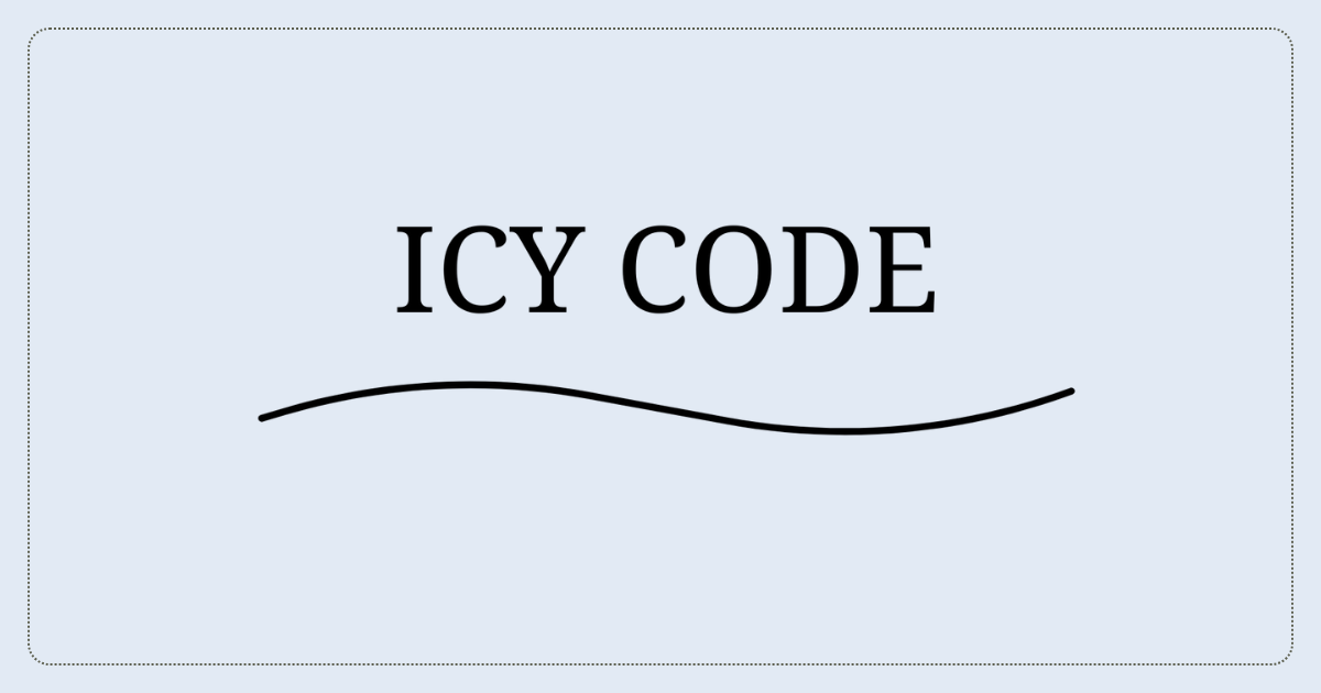 ICY CODE